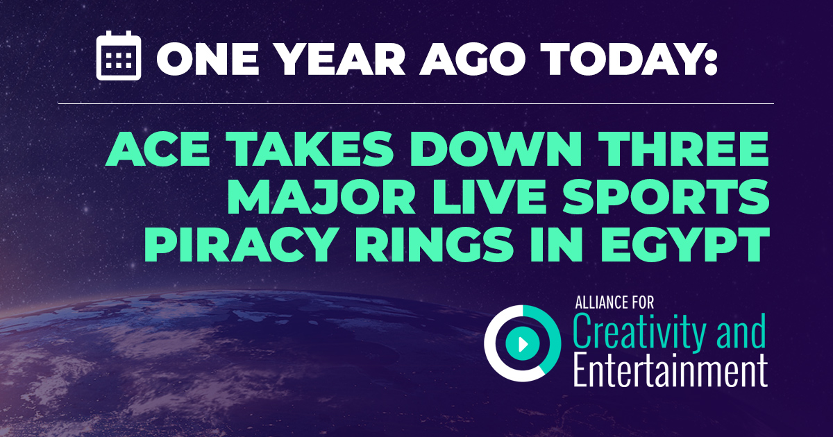 ACE Takes Down Three Major Live Sports Piracy Rings in Egypt - Alliance ...